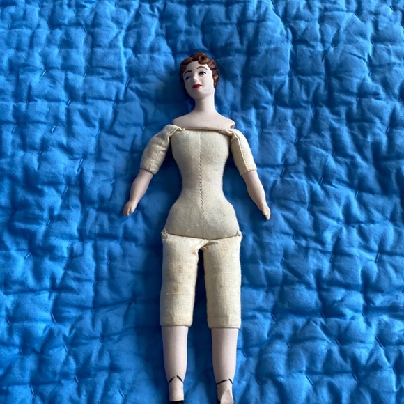 Toys | Vintage At Least 55 Years Old Bisque Doll One Foot Is Chipped ...
